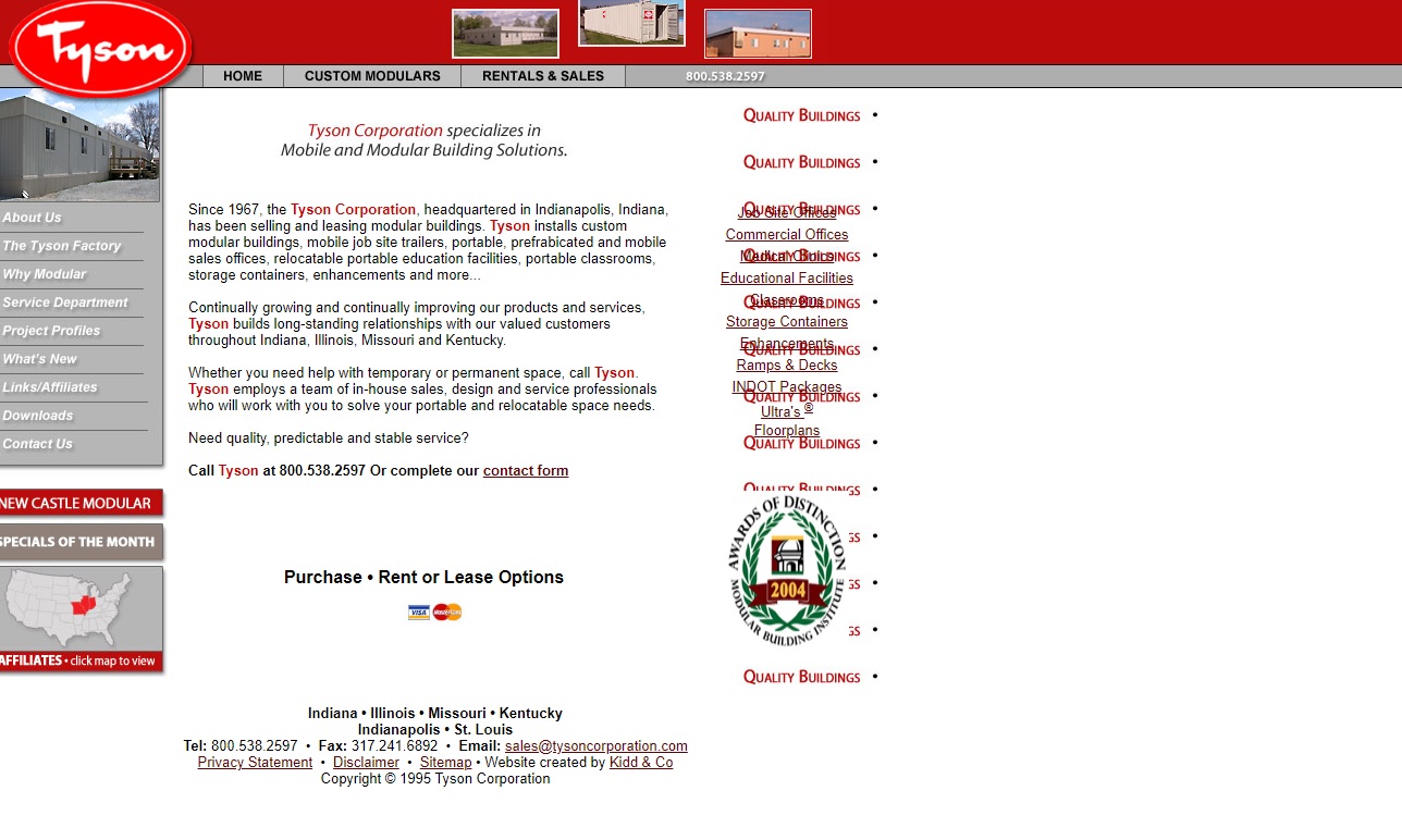 Tyson Corporation | Modular Building Manufacturers